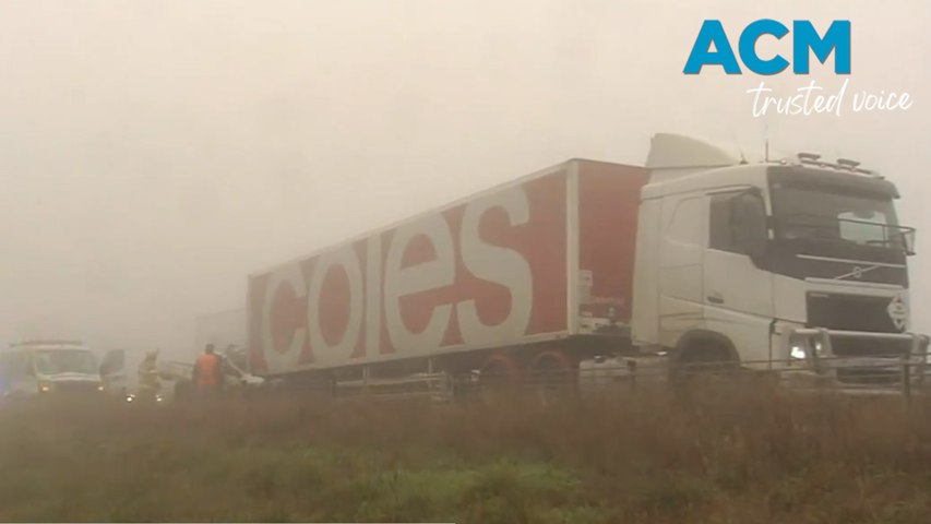 Heavy fog causes crashes involving 30 vehicles on Victoria's Western ...