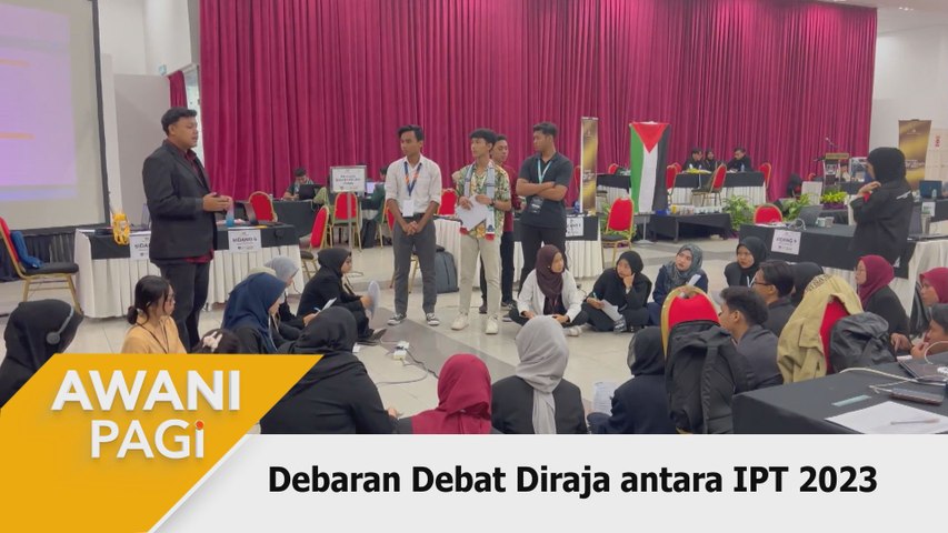 AWANI Pagi: Debaran Debat Diraja antara IPT 2023 | Astro Awani