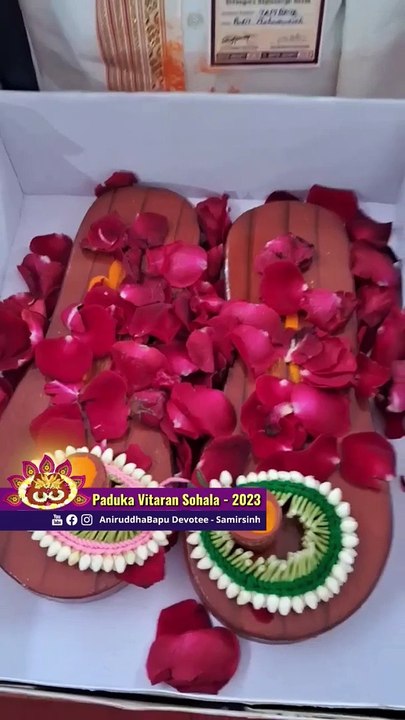 Ramnama chi godi mala lagli kiti dayalu Bapu mazi Mauli_ Paduka Vitaran Sohala 2023 _ Aniruddha ...