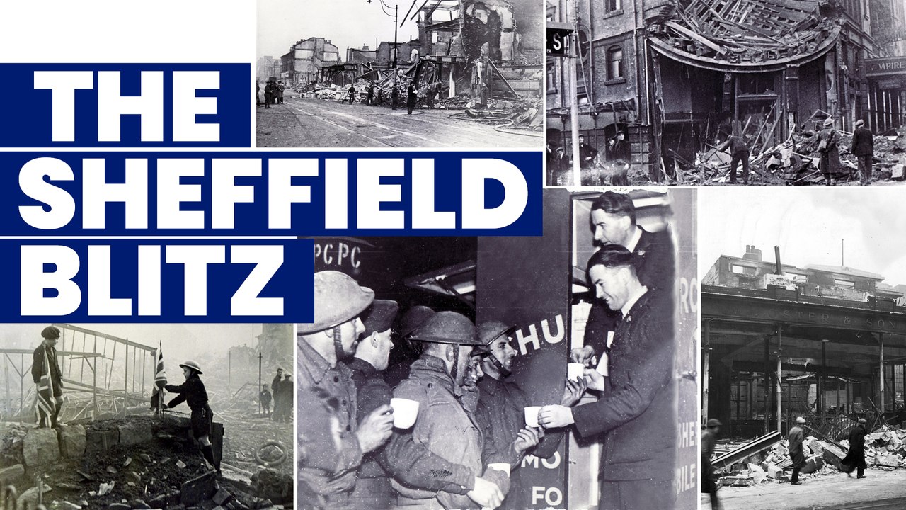 Sheffield Blitz | Capturing 'shock' and 'horror' of the blitz as ...