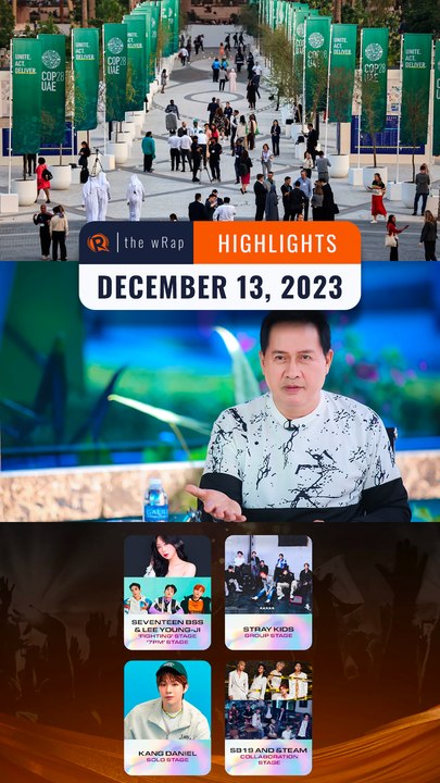 Rappler's highlights: COP28 deal, Apollo Quiboloy, EXO, AAA 2023 | The ...