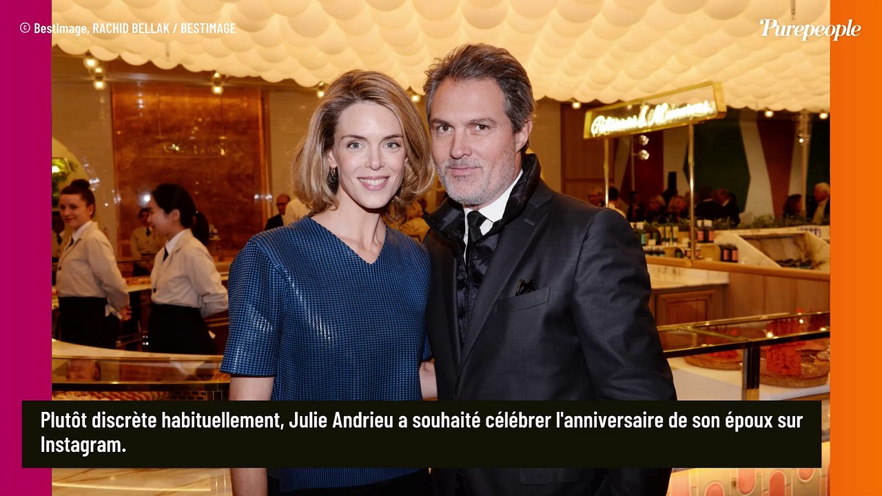 PHOTO Julie Andrieu et son mari médecin des stars : le couple complice ...