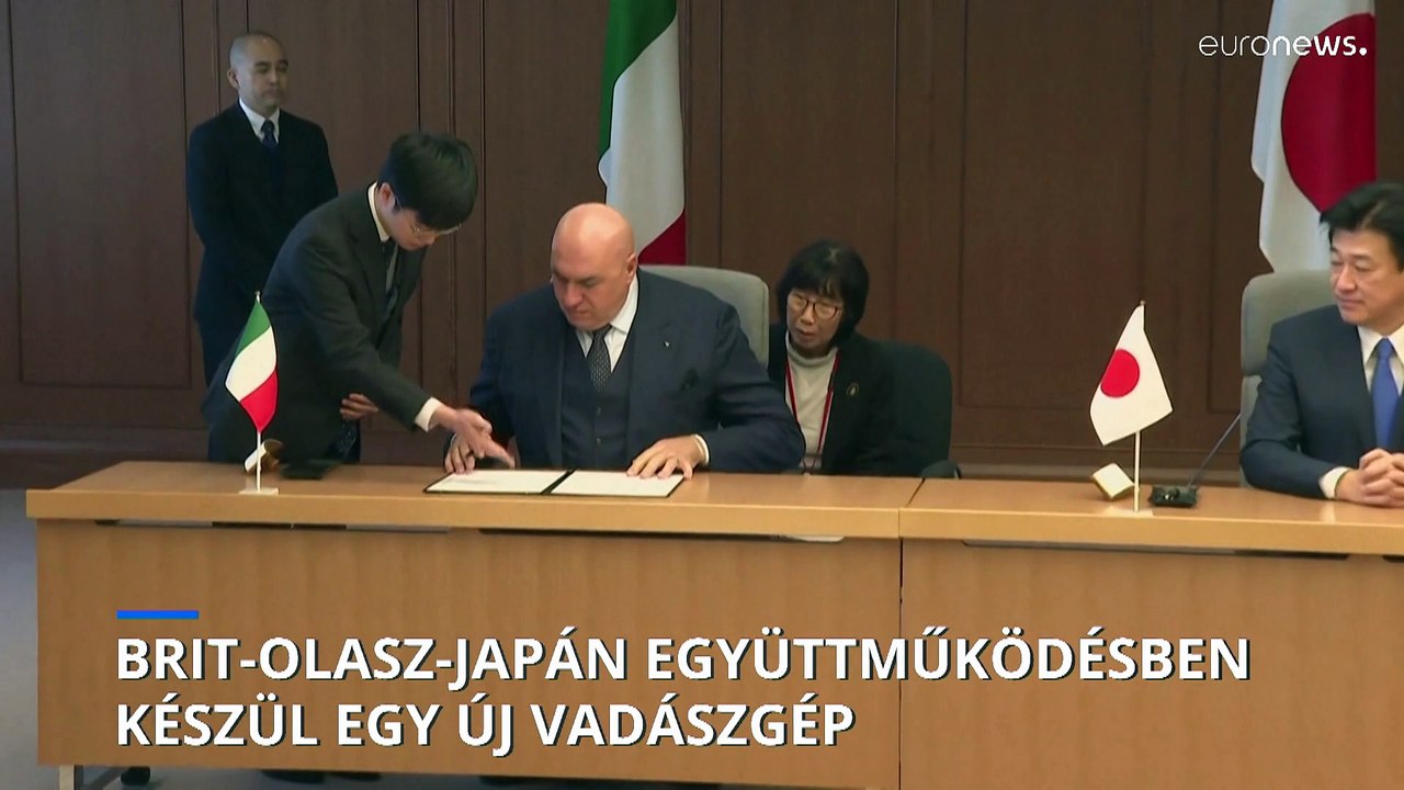 Közösen fejleszt hatodik generációs vadászbombázót Japán, Olaszország és az Egyesült Királyság ...