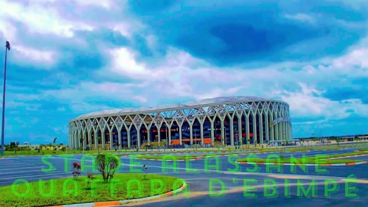 CAN 2023: STADE ALASSANE OUATTARA: stade olympique d'ebimpé - Vidéo ...