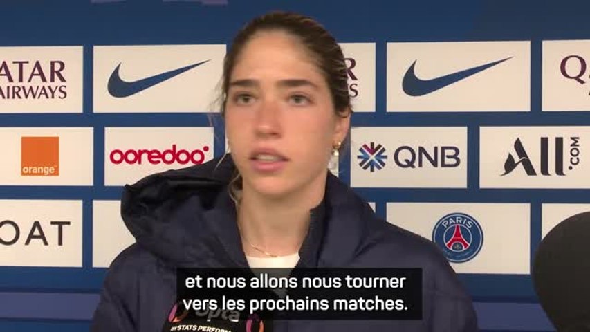 PSG (F) : Korbin Albert - "Cette victoire signifie beaucoup pour nous"