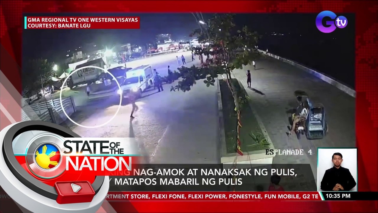 Lalaking nag-amok at nanaksak ng pulis, patay matapos mabaril ng pulis ...