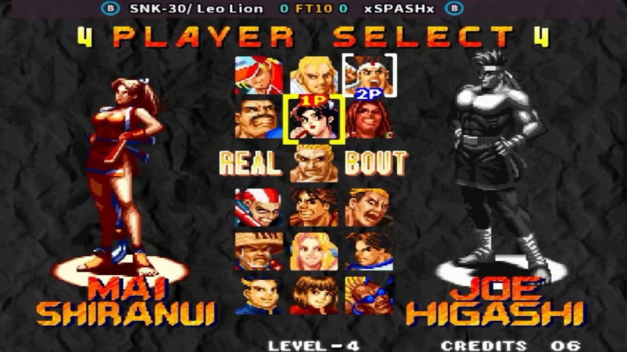 SNK-30_ Leo Lion vs xSPASHx - Real Bout Fatal Fury - FT10 - Vídeo Dailymotion