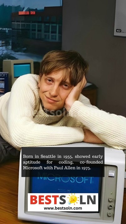 Bill Gates, Coding Dreams to Global Impact #billgates #melindagates # ...