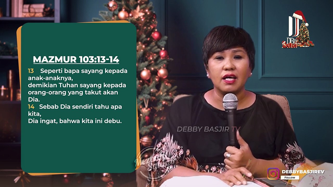 Mazmur 103 ayat 13 - Debby Basjir #debbybasjir - video Dailymotion