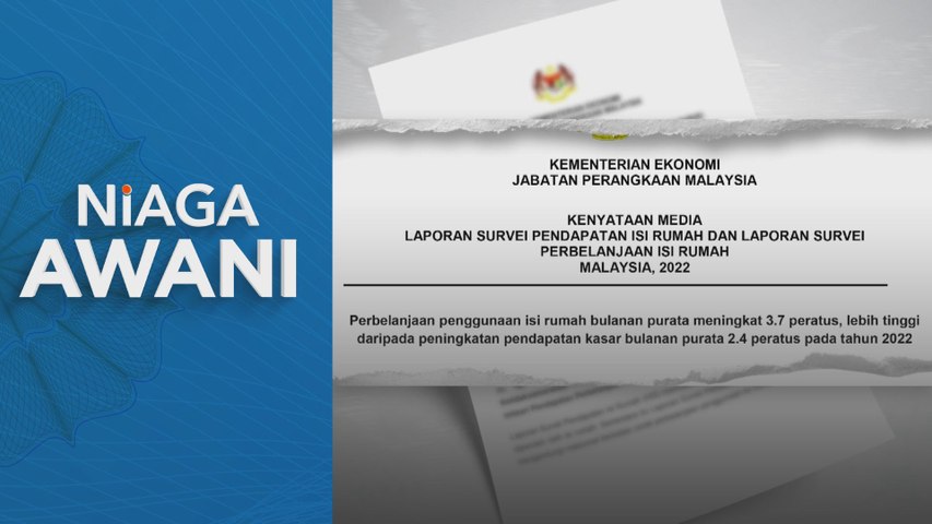 Pendapatan boleh guna isi rumah naik 2.8 peratus | Astro Awani
