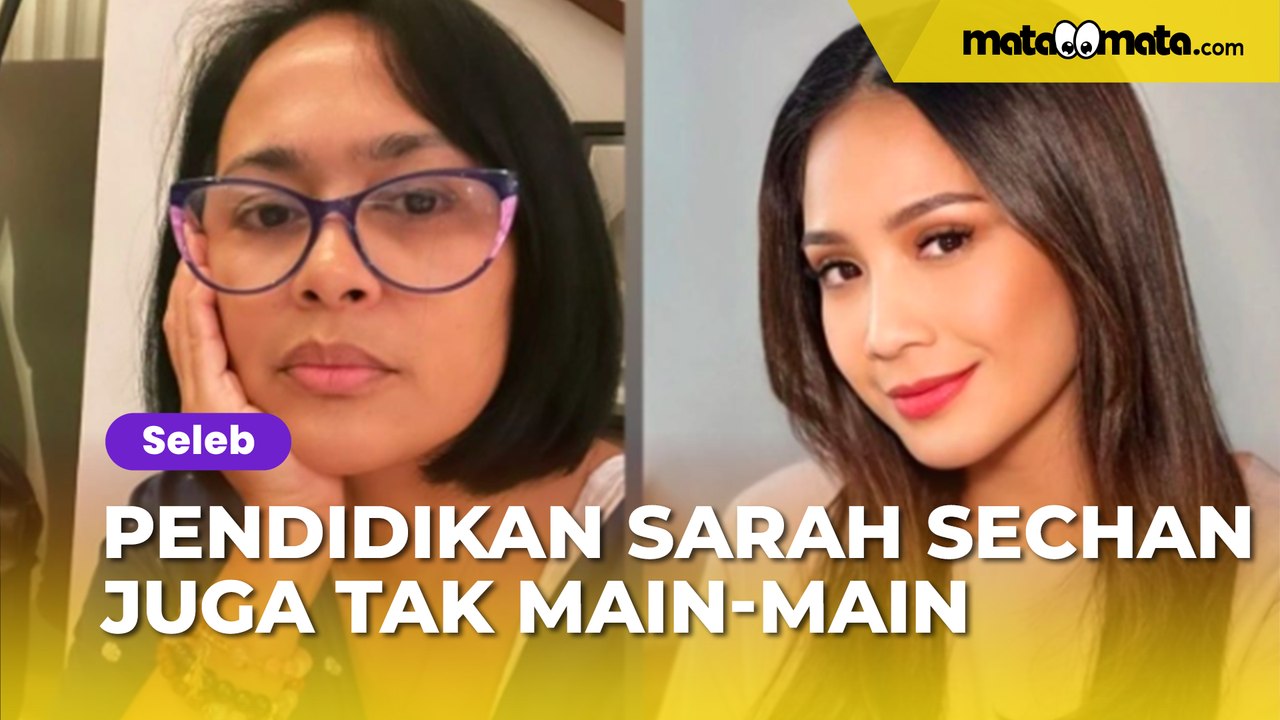 Dibandingkan dengan Nagita Slavina, Riwayat Pendidikan Sarah Sechan juga Tak Main-main - Video ...