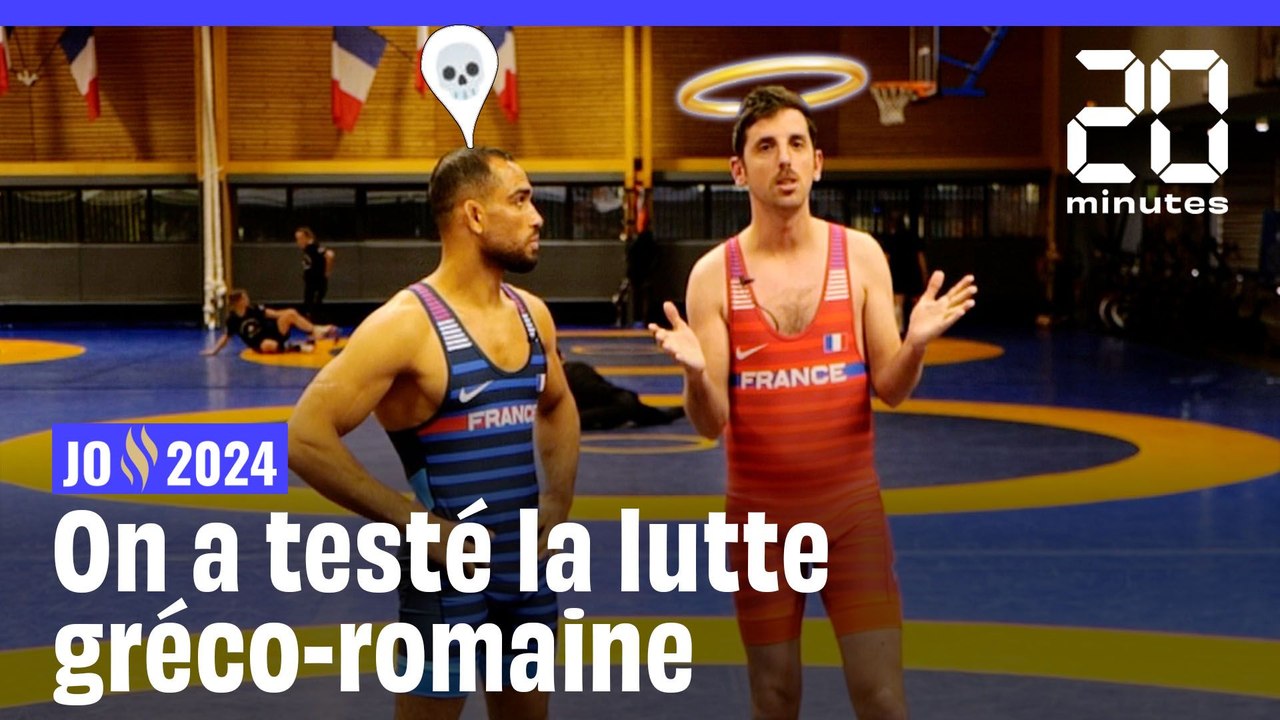 JO 2024 : On a testé la lutte gréco-romaine avec Ibrahim Ghanem ...
