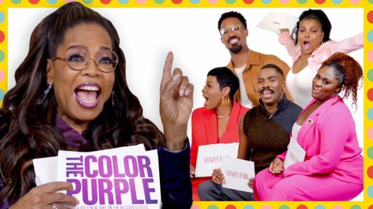 'The Color Purple' Cast Tests How Well They Know Each Other - video ...