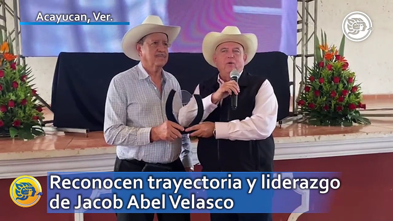 Reconocen trayectoria y liderazgo de Jacob Abel Velasco - Vídeo Dailymotion