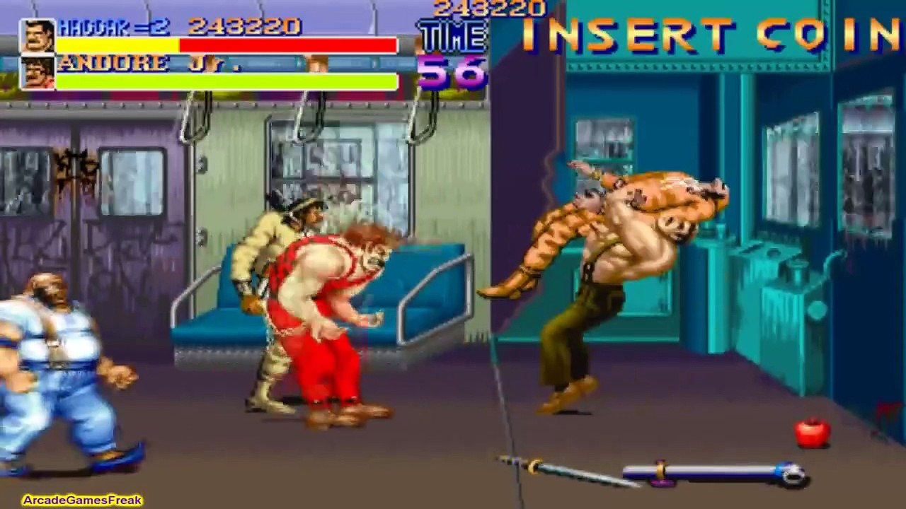 Final Fight (Arcade) Haggar - gameplay playthrough - Vídeo Dailymotion
