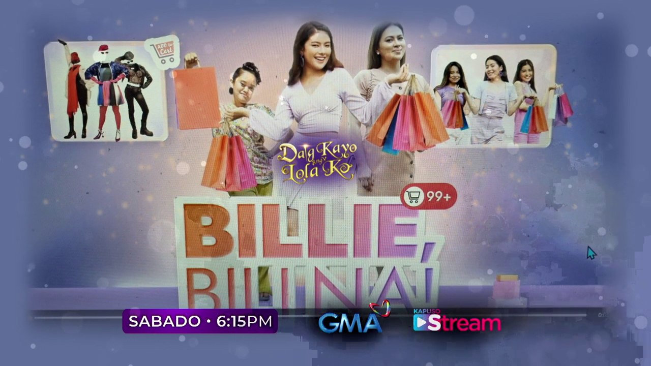 Daig Kayo Ng Lola Ko: Billie, Bili Na! (Episode 324 ) - video Dailymotion