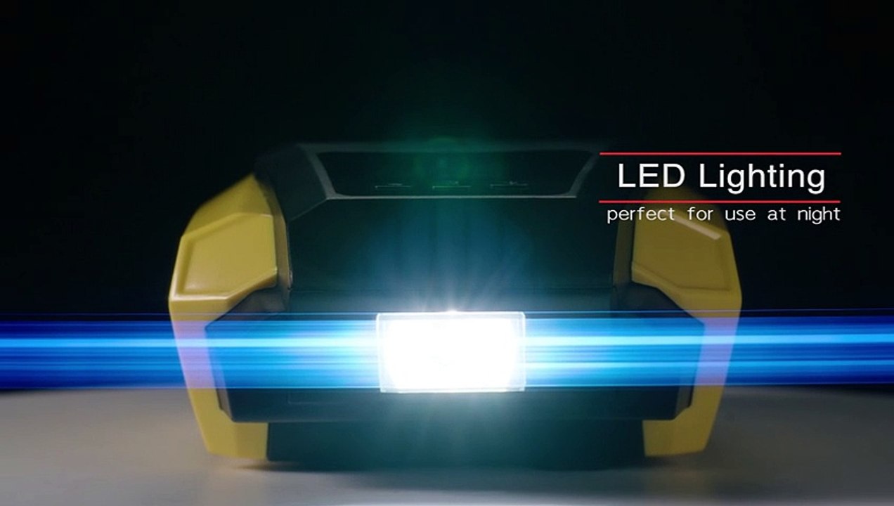 Portable Air Compressor - Air Pump for Car Tires (up to 50 PSI) 12V DC ...