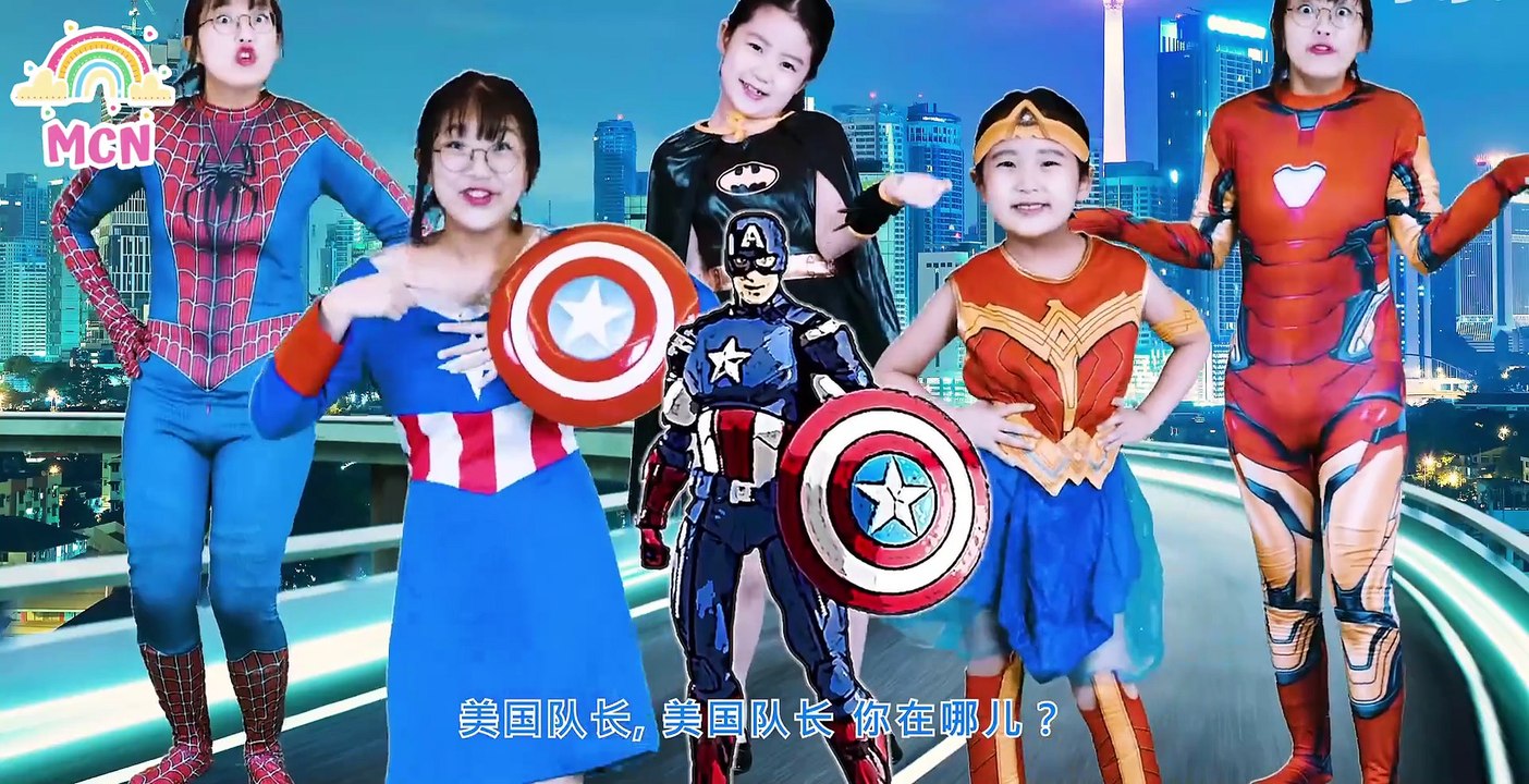 Batman Spiderman Song for Baby Kids & Nursery Rhyme | Madi Cartoon ...