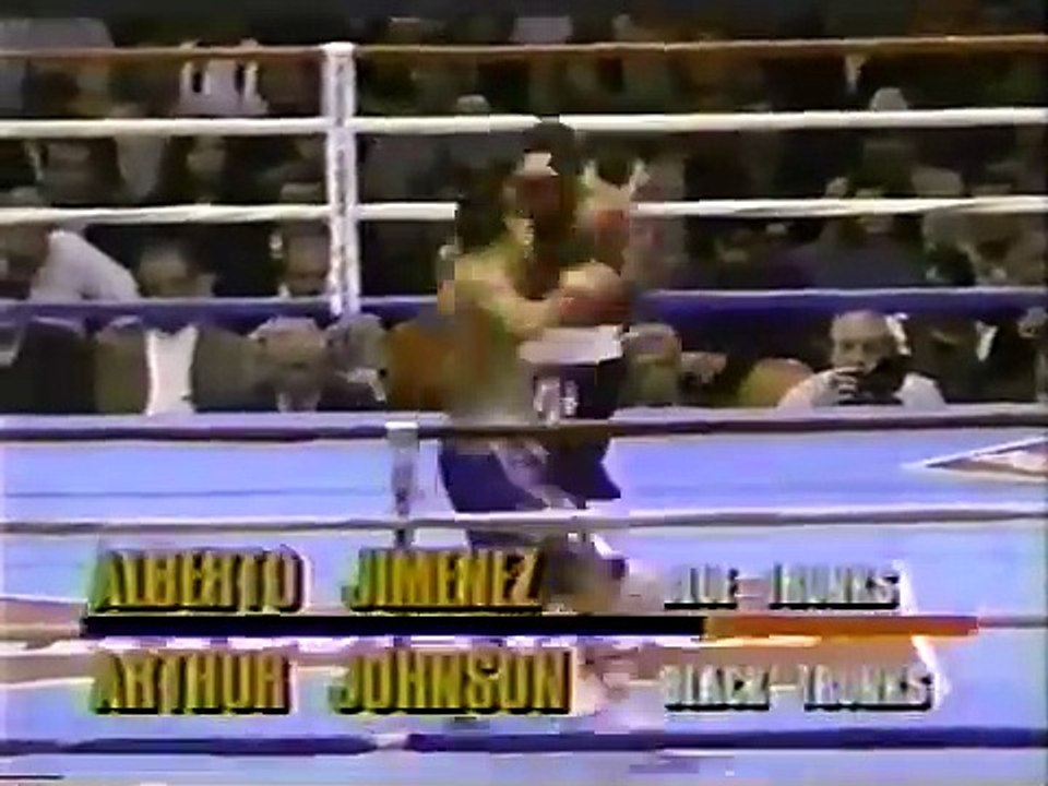 Alberto Jimenez vs Arthur Johnson - video Dailymotion