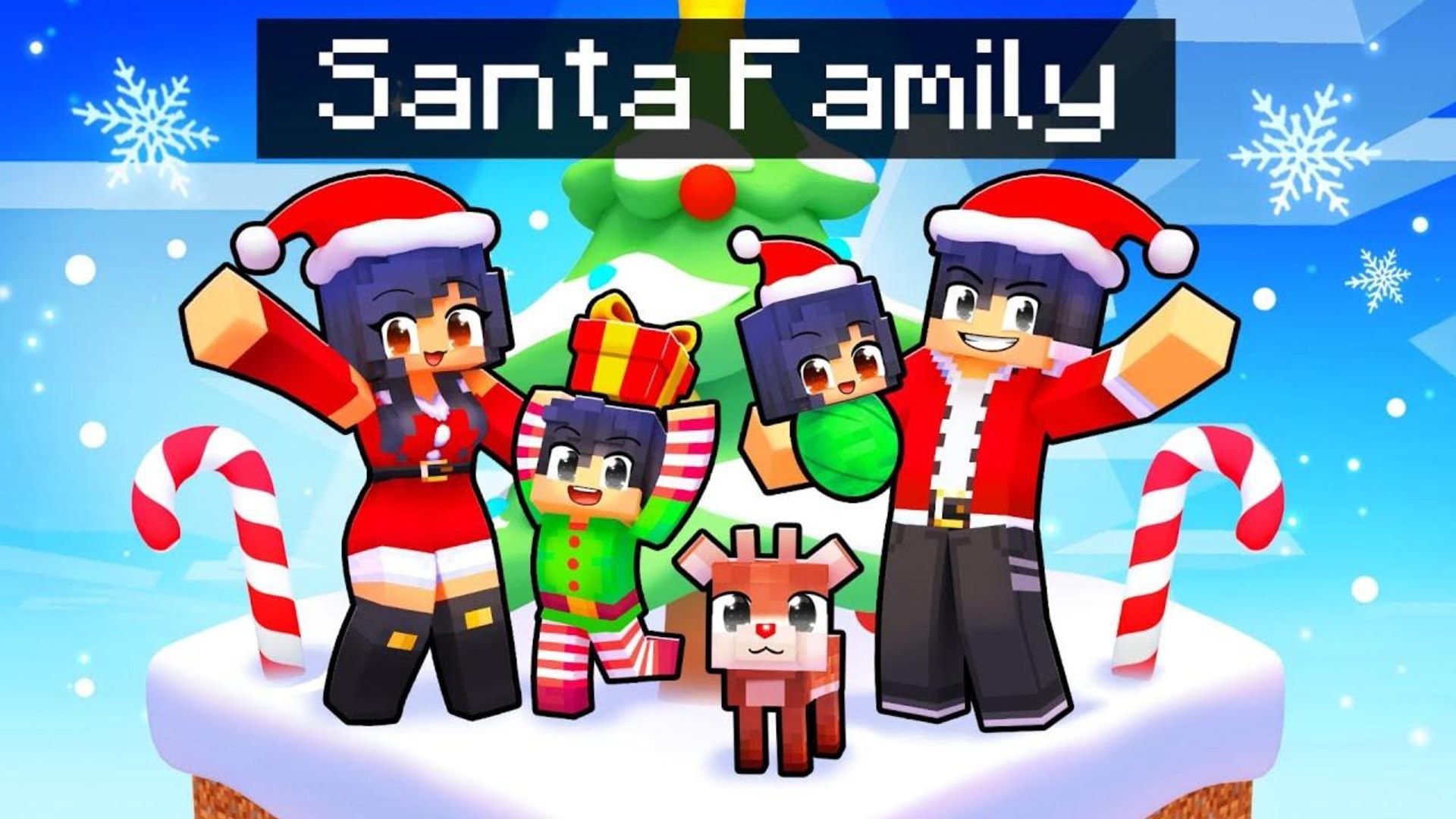 Minecraft Animation Christmas 메리 크리스마스 Merry Christmas