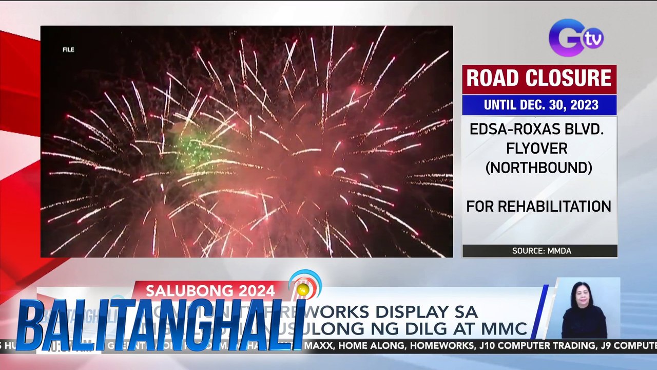 Community fireworks display sa mga LGU, isinusulong ng DILG at MMC | BT - video Dailymotion