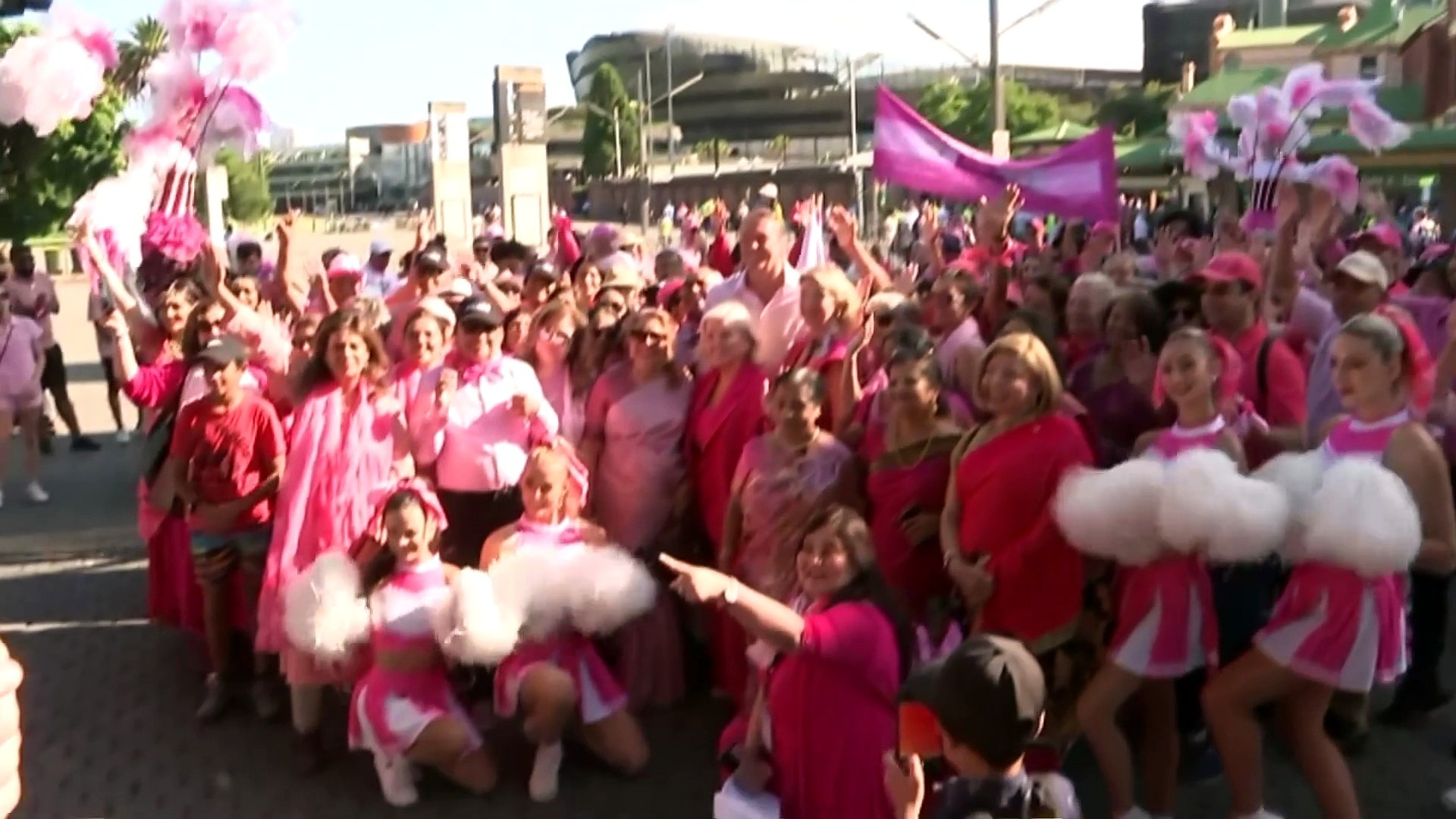 SCG becomes a sea of pink for the McGrath Foundation’s pink test