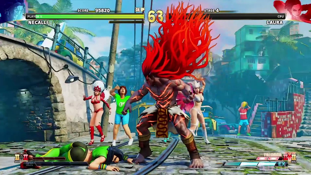 Street Fighter V Story & Arcade {SF5} - Necalli (Eng. Ver) - video ...