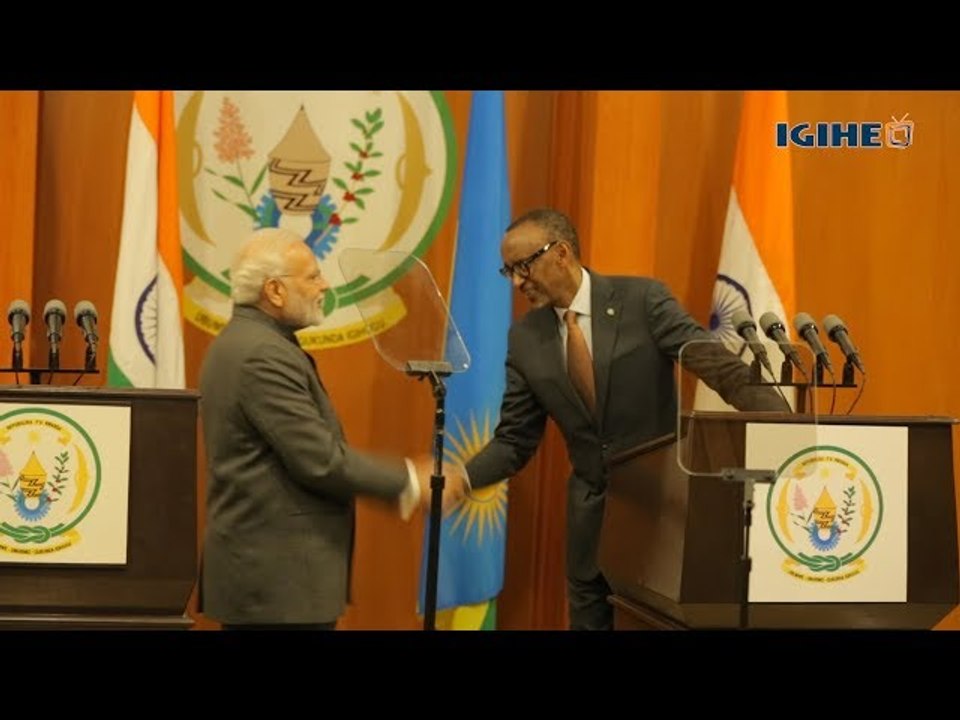 Prime Minister of India State Visit to Rwanda - Signing Ceremony ...