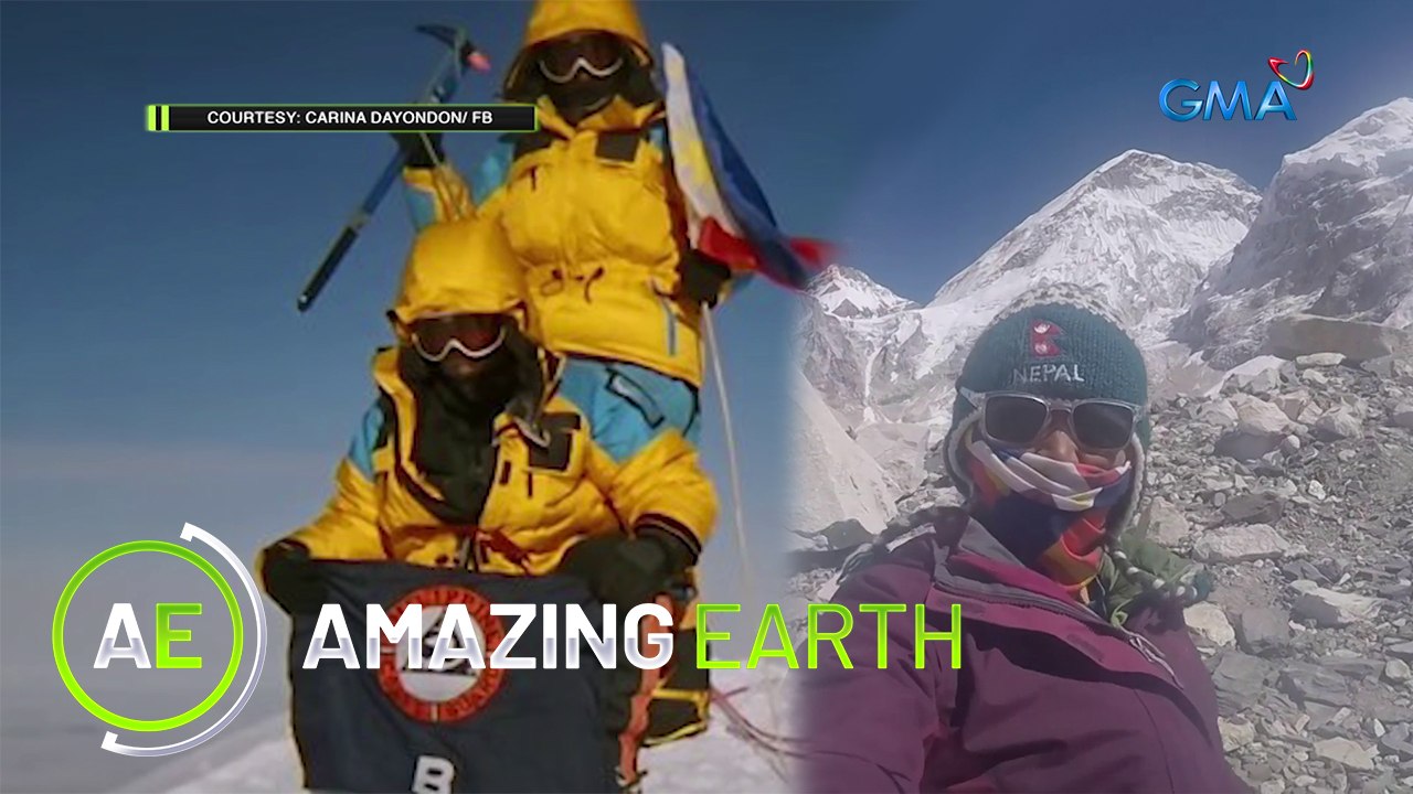 Amazing Earth: One of the first Filipinos to climb up MT. EVEREST ...