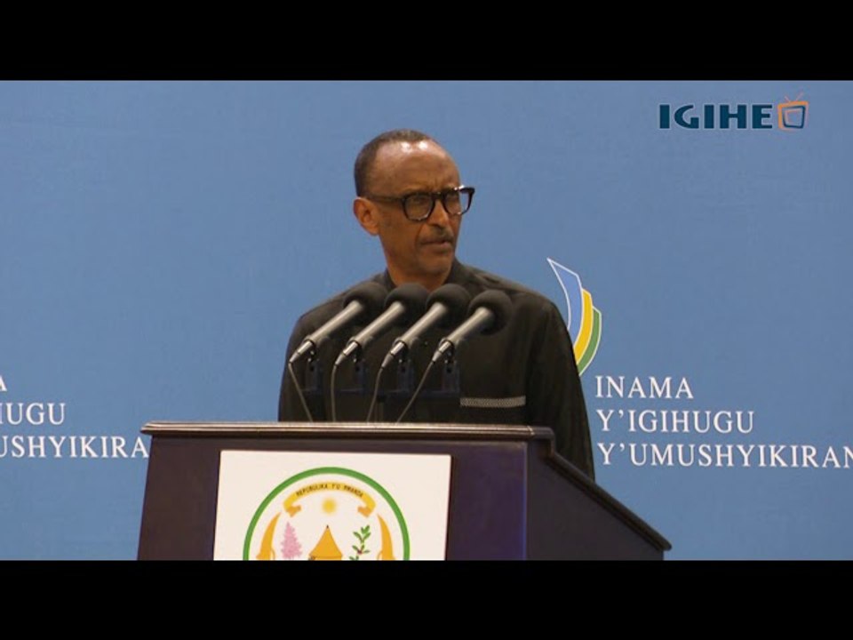 Ijambo rya Perezida Kagame rigaragaza uko igihugu gihagaze - video ...