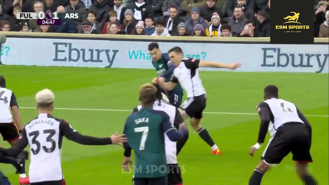 Arsenal vs Fulham 1-2 Highlights 31 Dec, 2023 - video Dailymotion