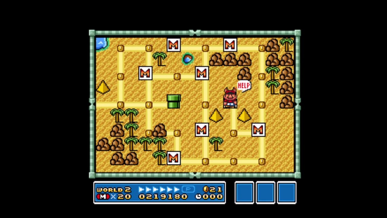 Super Mario Bros 3 Mundo 2 Barco all Stars snes nintendo - Vídeo ...