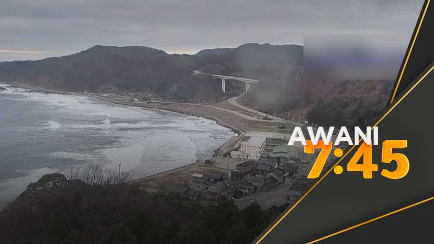 Gegaran pada 2024 sama seperti tsunami besar pada 2011 | Astro Awani