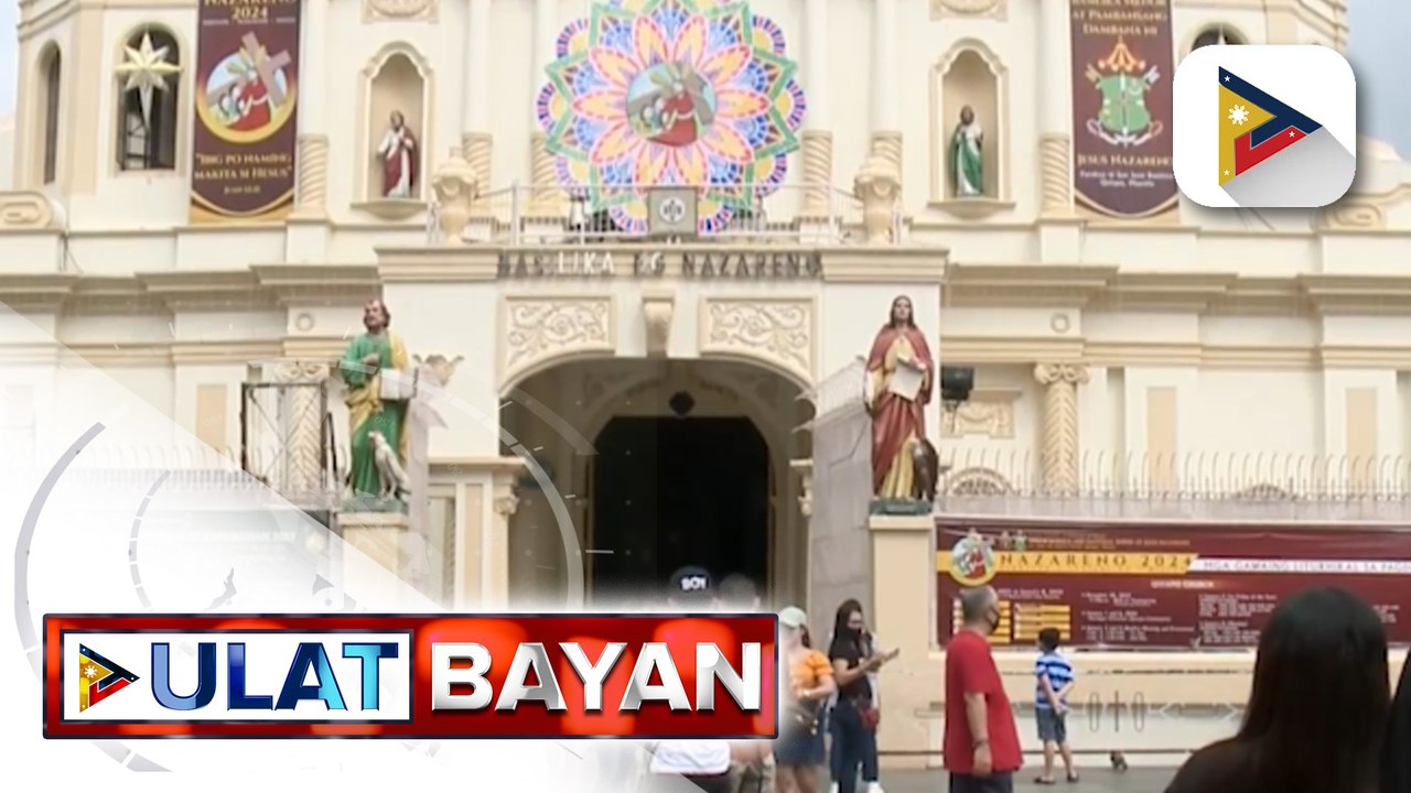Dagsa ng mga namamanata sa Itim na Nazareno, inaasahan sa pagbabalik ng ...