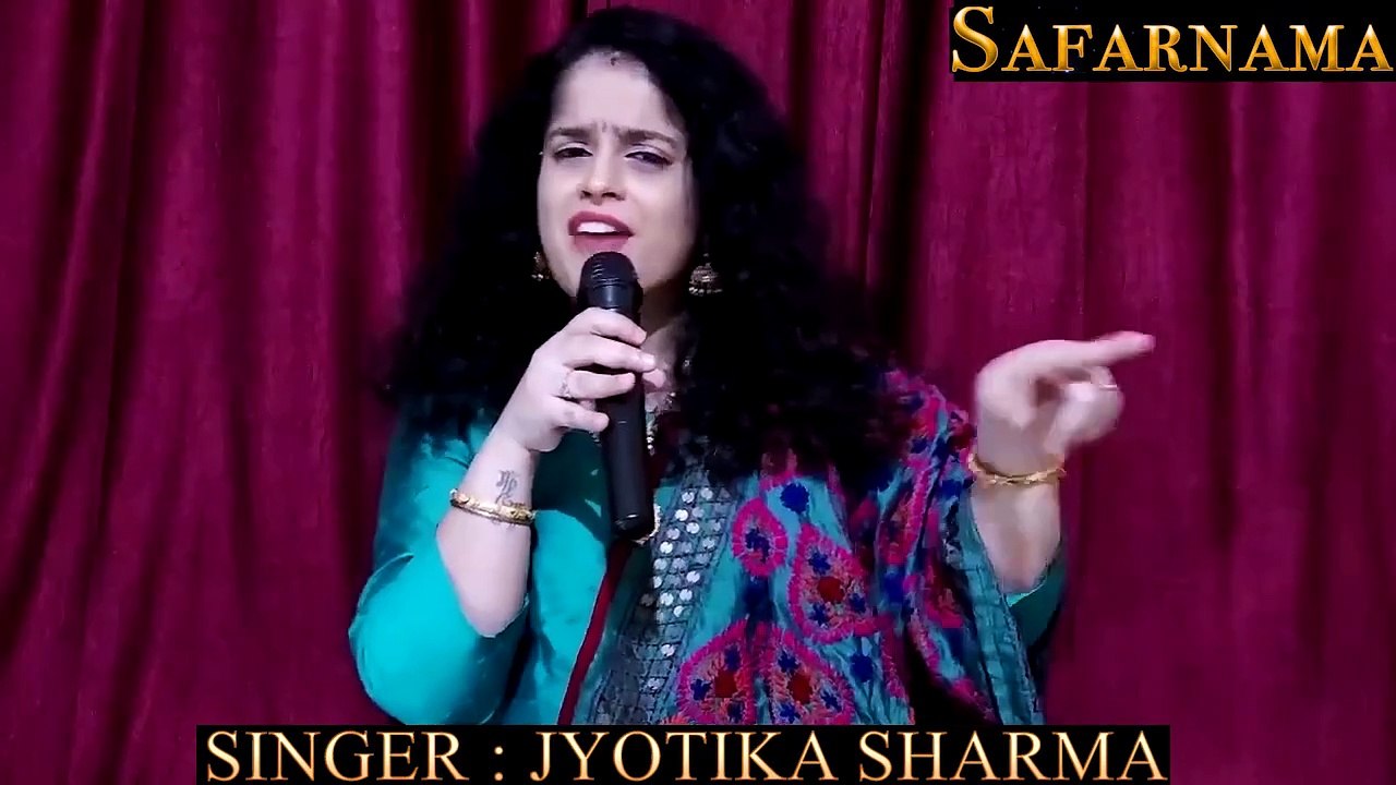 Dum maaro dum II Jyotika Sharma II Safarnama II Live singing II Asha Bhonsle - video Dailymotion