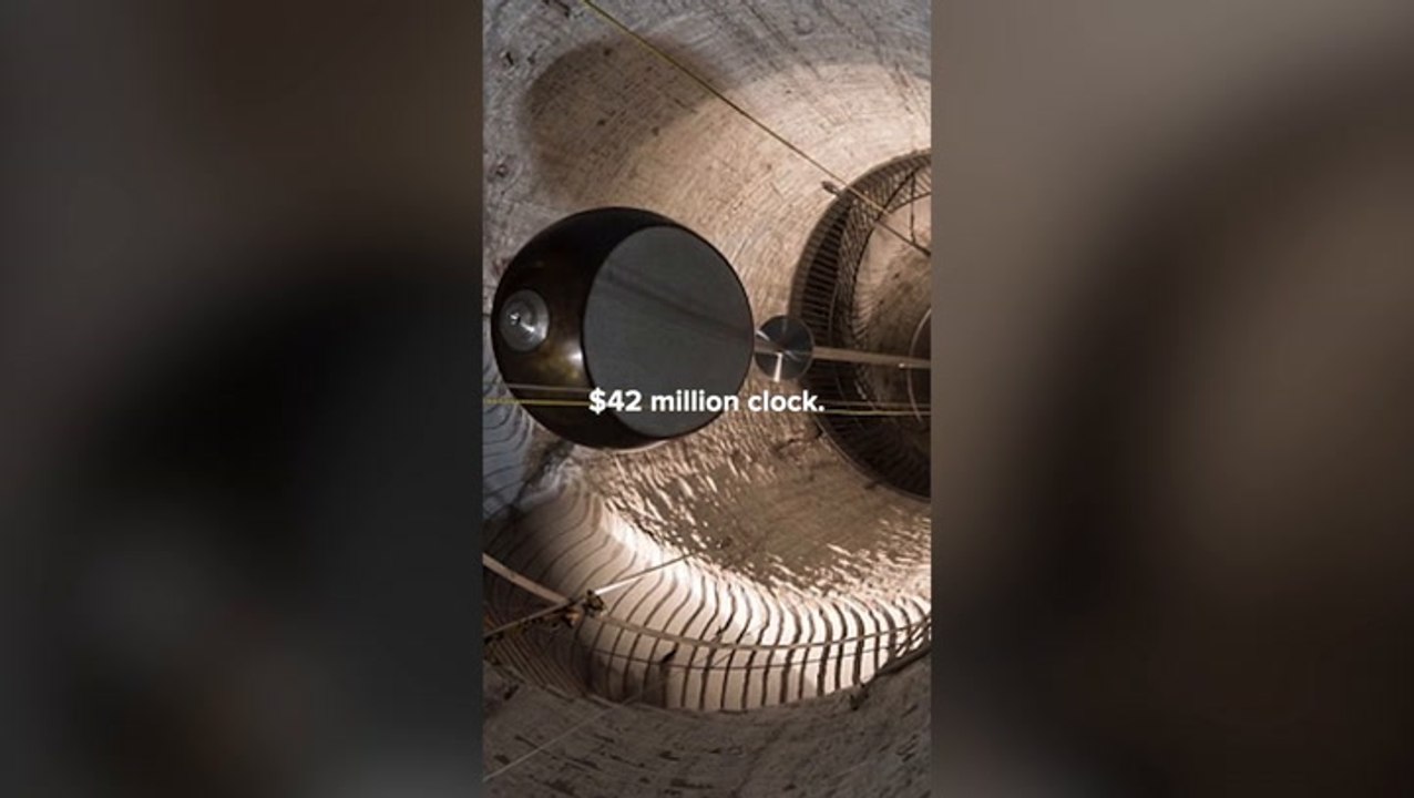 Jeff Bezos Spent $42 Million To Build A Massive Clock That Ticks Just Once A Year For the Next ...