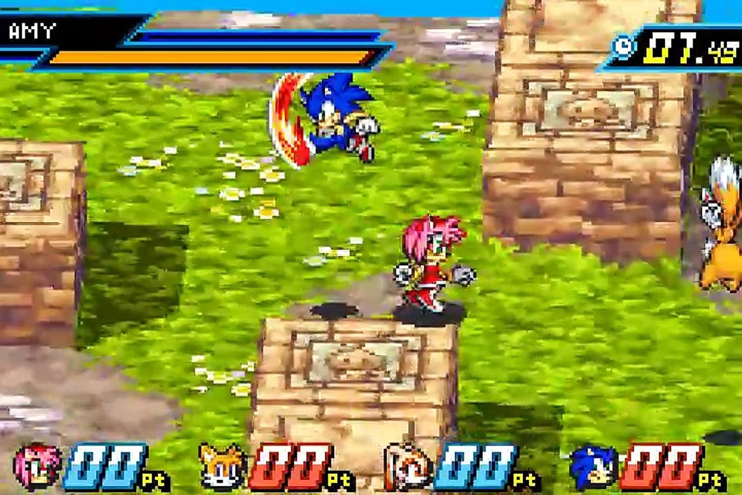 Sonic Battle online multiplayer - gba - Vidéo Dailymotion