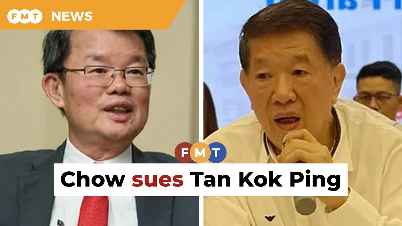 Chow sues Tan Kok Ping over land sale remarks - video Dailymotion