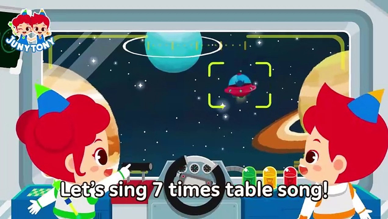 7 Times Table Song Multiply By 7 School Songs Multiplication Songs for ...