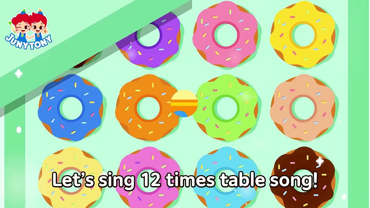 12 Times Table Song Multiply By 12 School Songs Multiplication Songs ...