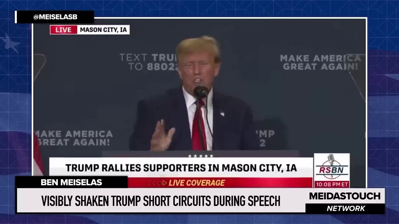 VISIBLY SHAKEN Trump SHORT CIRCUITS during Speech - video Dailymotion