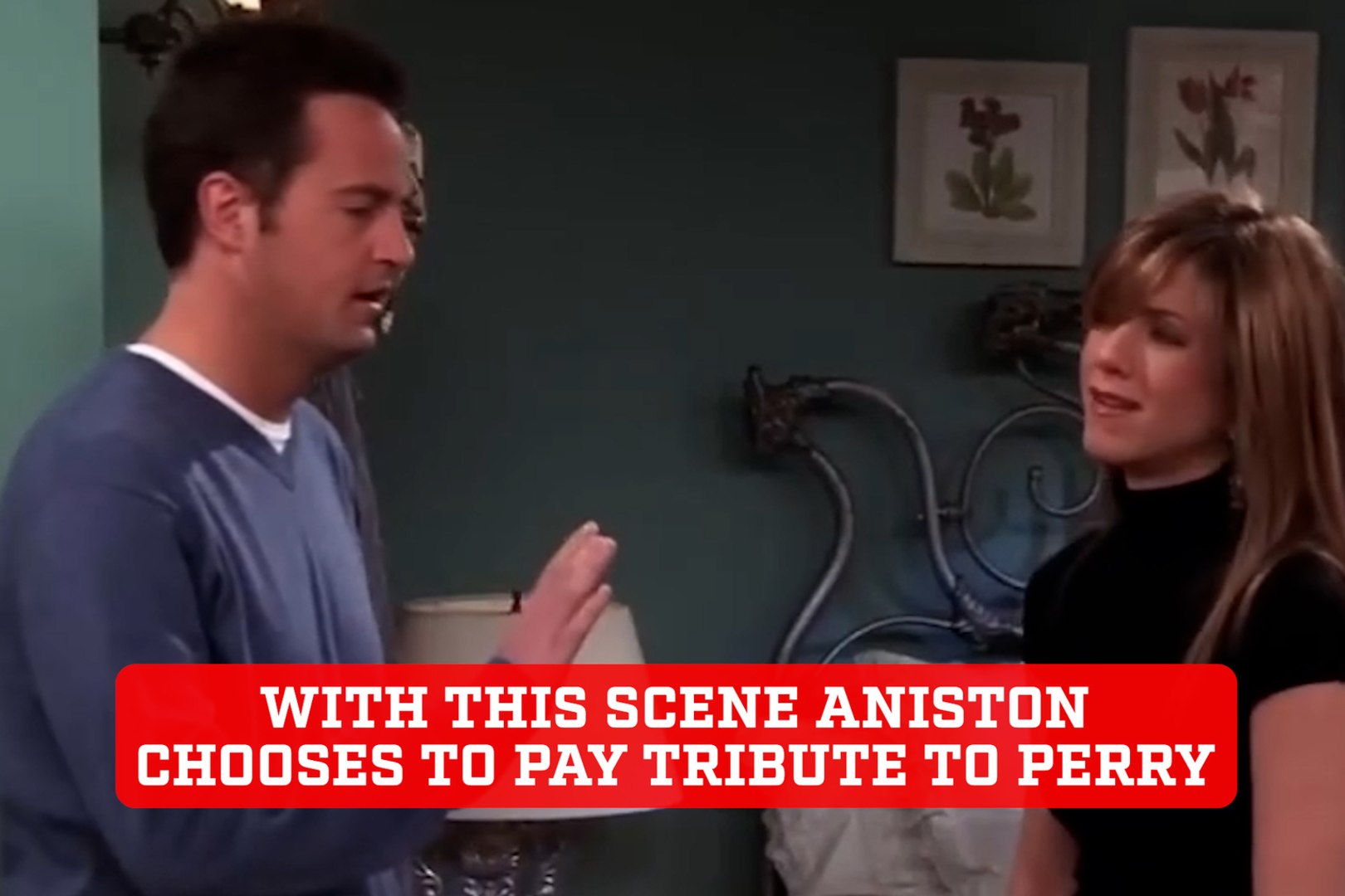 Jennifer Aniston pays tribute to Matthew Perry with this scene from ...
