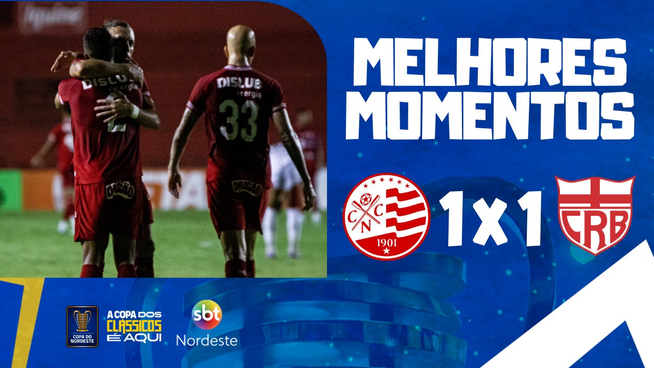 Náutico 1x1 CRB - Melhores Momentos - Copa do Nordeste - 24 03 2024 ...