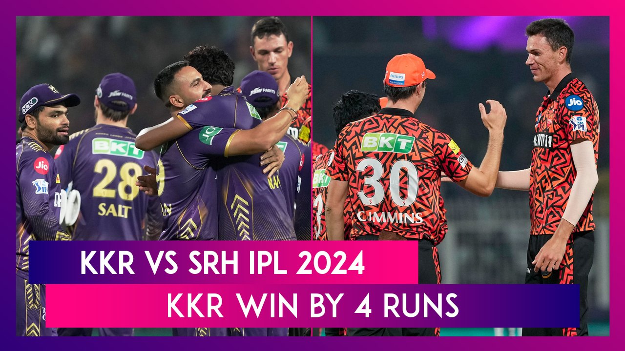 KKR vs SRH IPL 2024 Stat Highlights: Andre Russell, Harshit Rana Help Knight Riders Win Thriller ...