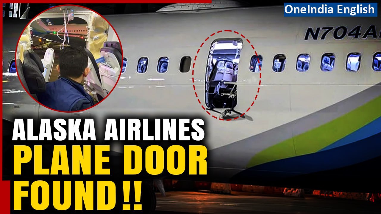 Alaska Airlines mid-air blowout: Plane's door lost in dramatic accident ...