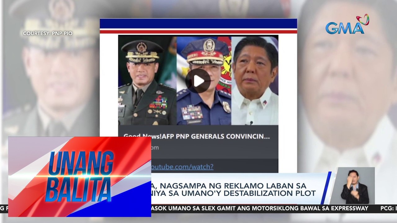 AFP at PNP, itinangging may destabilization plot laban kay PBBM | UB ...