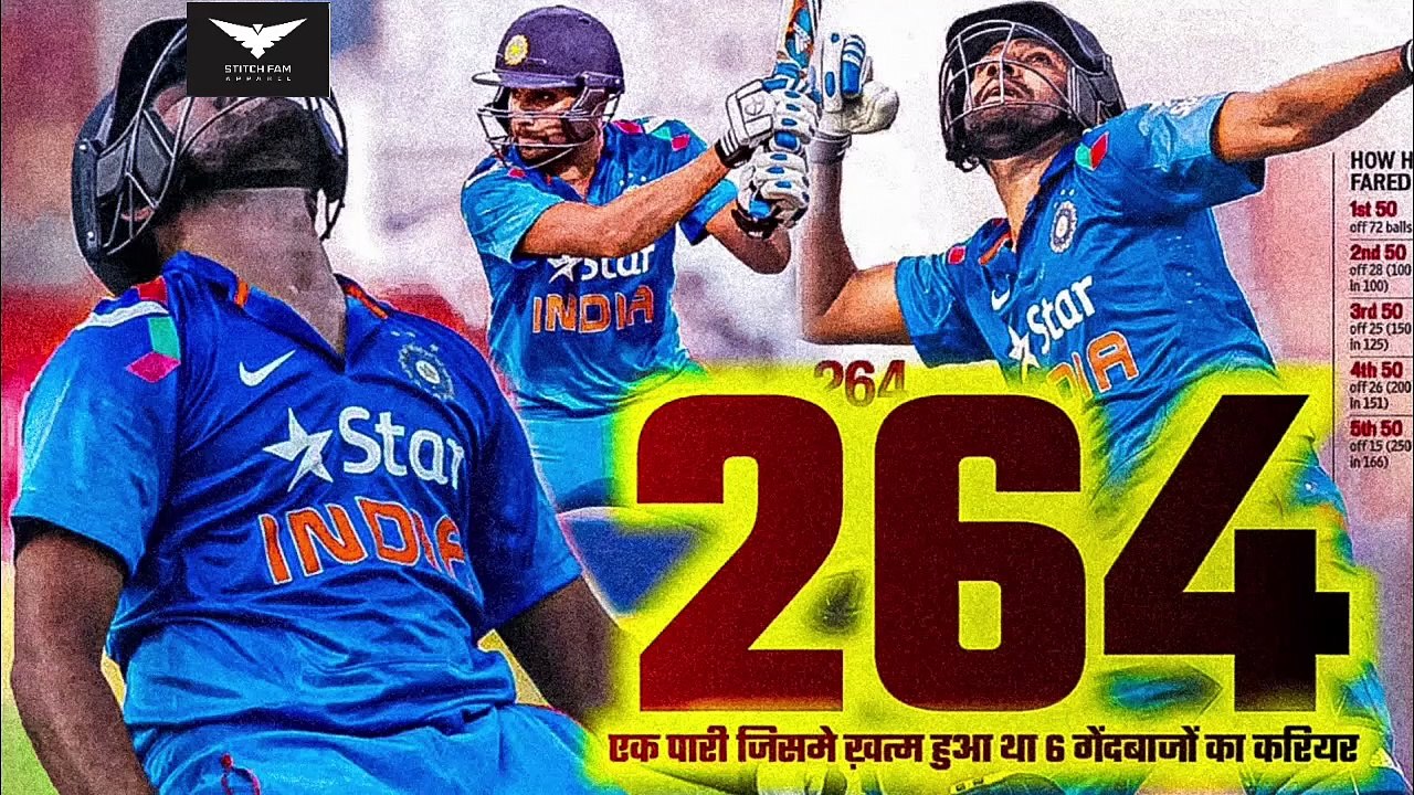 Rohit Sharma 264 Vs Sri Lanka World Record Innings - video Dailymotion