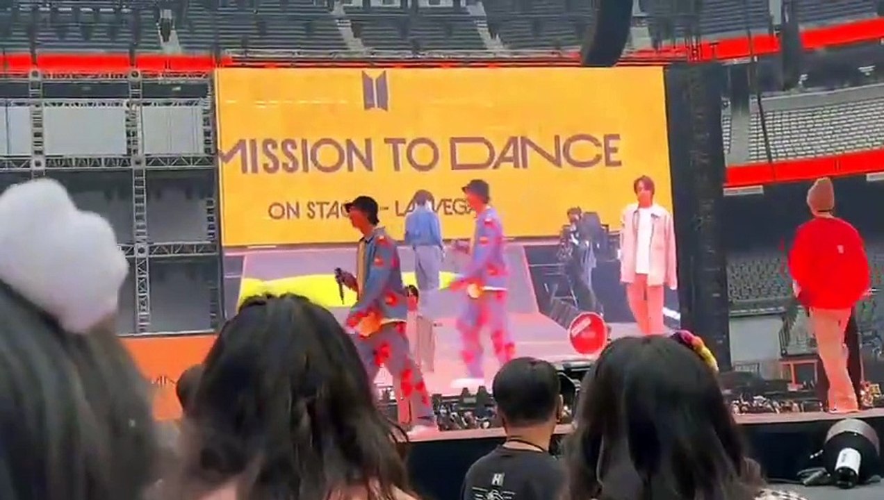 BTS PTD ON STAGE LAS VEGAS SOUND CHECK DAY 1 DAY 2 - video Dailymotion