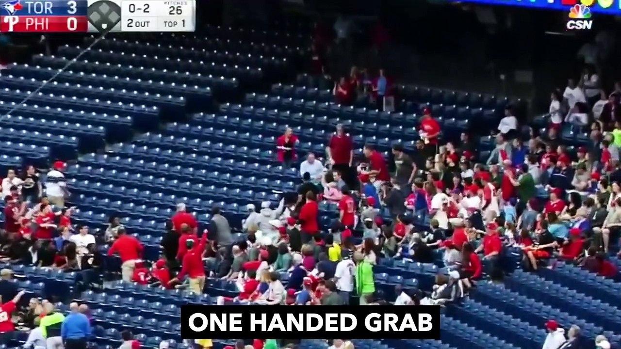 1 In 1 000 000 Baseball Moments Vidéo Dailymotion