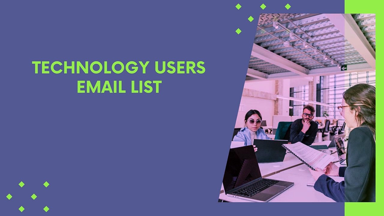 Technology Email List | Technology User Mailing List | B2B Database ...
